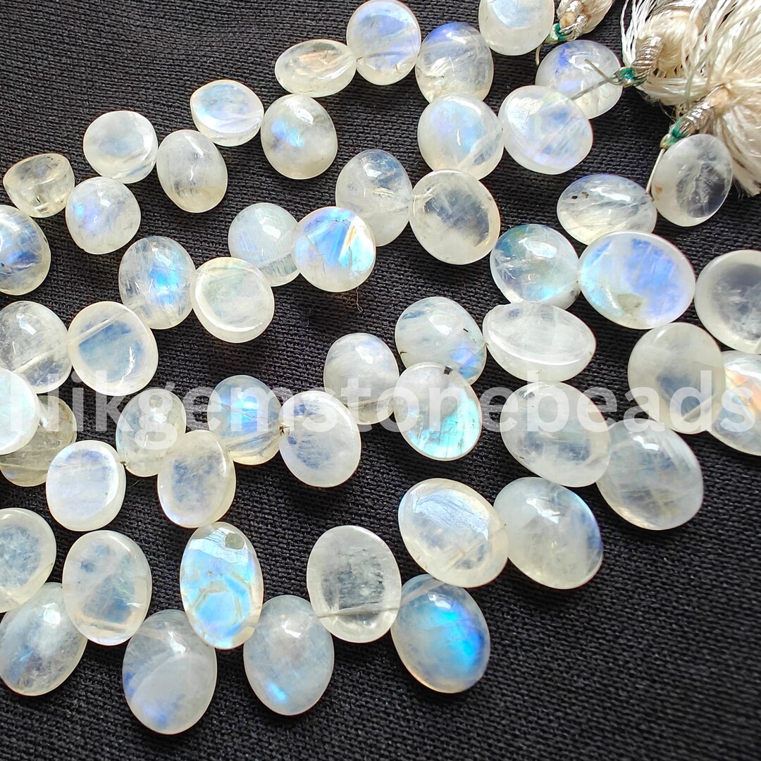 AAA+ Blue Fire Rainbow Stone, Rainbow Oval Shape Beads, 10.75-11.50 MM ...