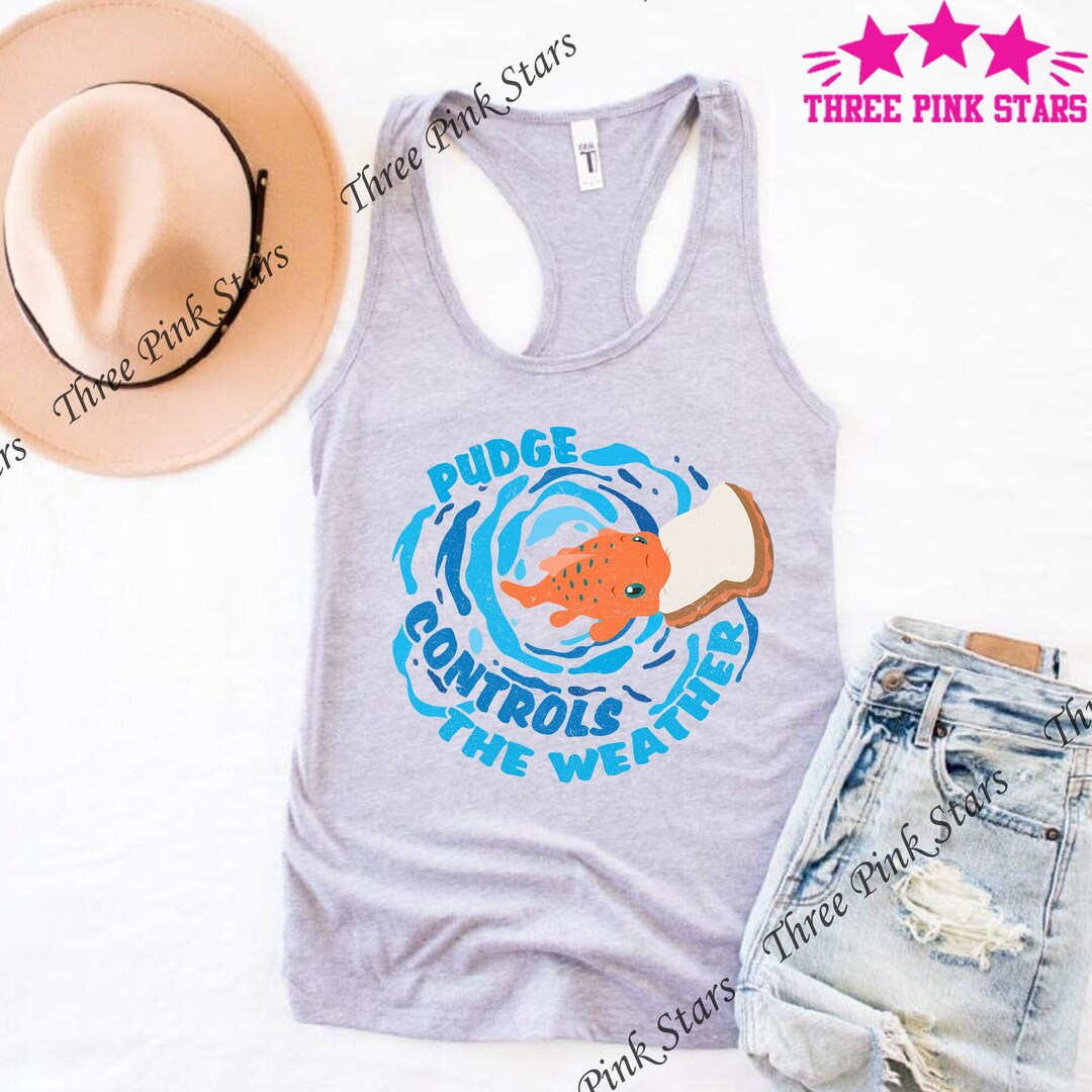 Pudge the Fish Tank Top, Lilo and Stitch Tank Top, Pudge Controls the ...