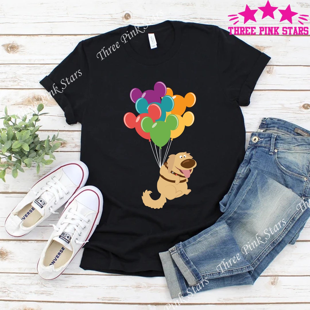 Dug Balloon Shirt, up Pixar Shirt, Dug the Dog Shirt E4085 - Etsy