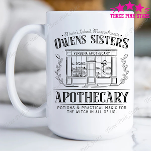 Practical Magic Mug, Practical Magic Movie, Apothecary Mug, Witch Mug ...