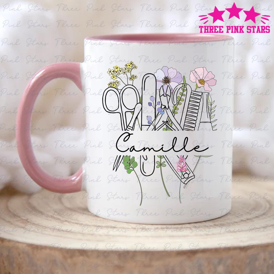Personalized Nail Tech Mug, Gift for Nail Technician E8332 - Etsy