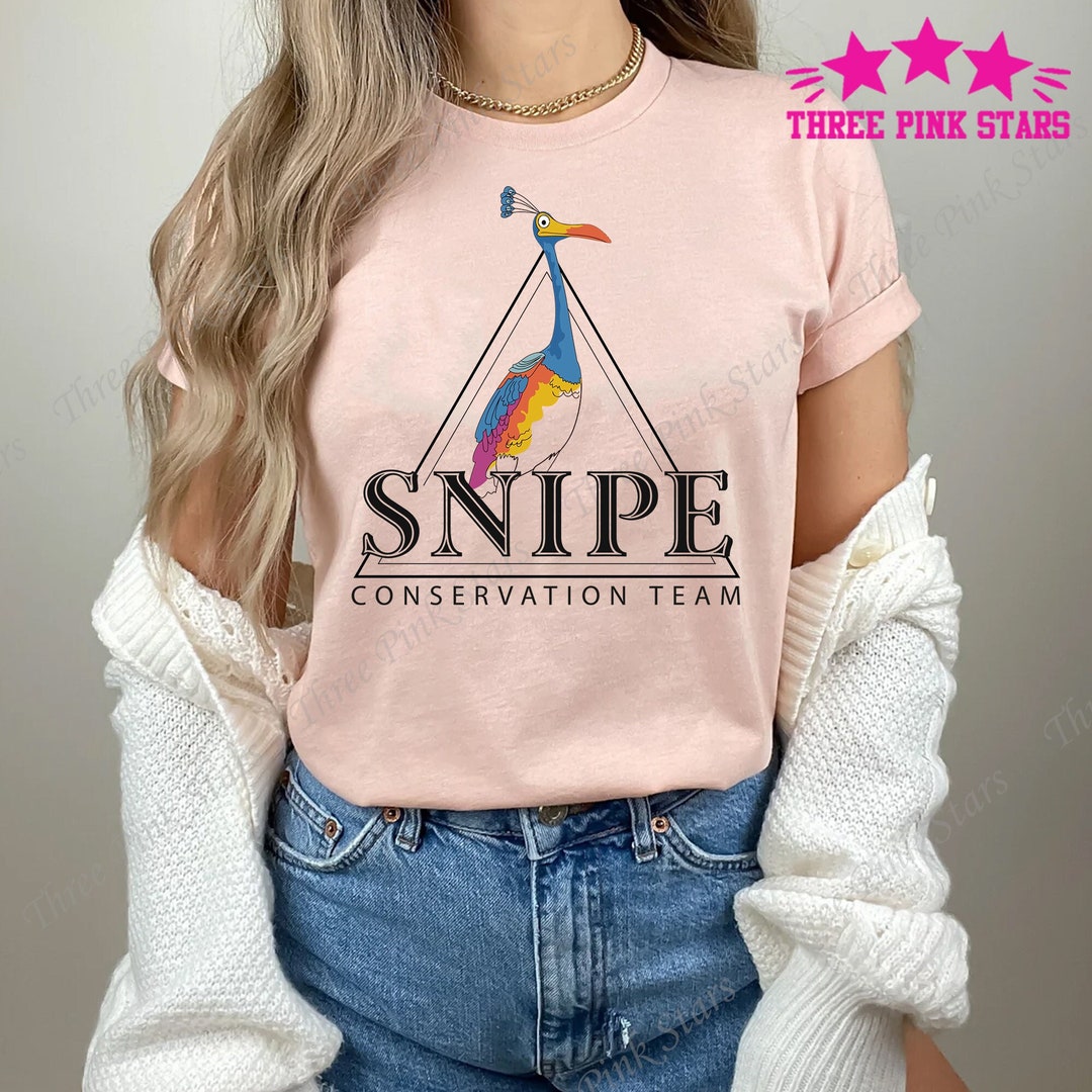Snipe Conservation Team Shirt, Cute Kevin Bird Paradise Falls Shirt, up ...