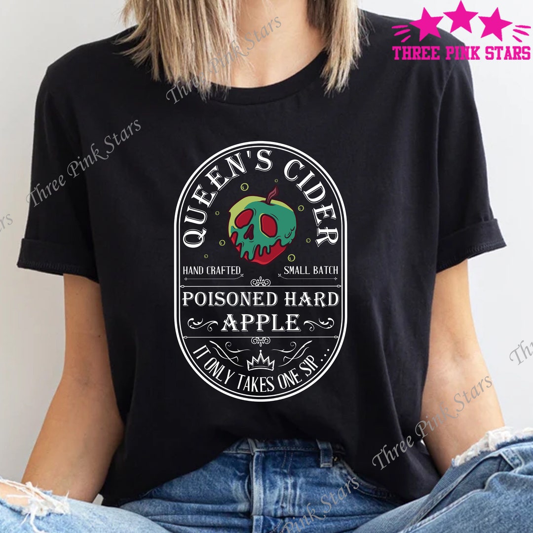 Queen’s Cider Shirt, Snow White Shirt, Poison Apple T-shirt E4305 - Etsy
