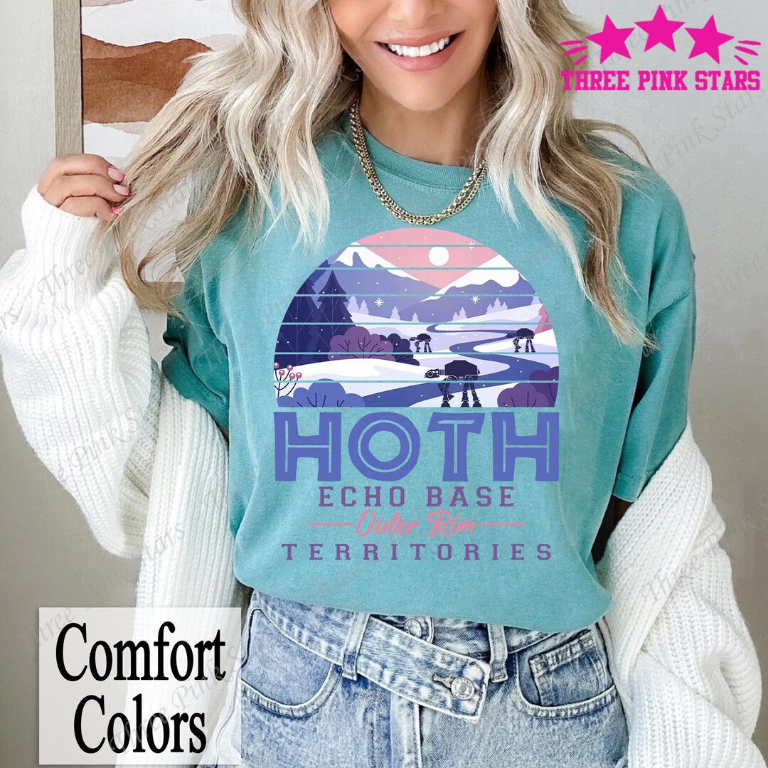 Star Wars Comfort Colors Shirt, Hoth National Park Shirt, Hoth Planet ...