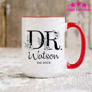 Personalized Doctor Mug, Doctor Gifts, Custom Phd Mug, Doctor ...