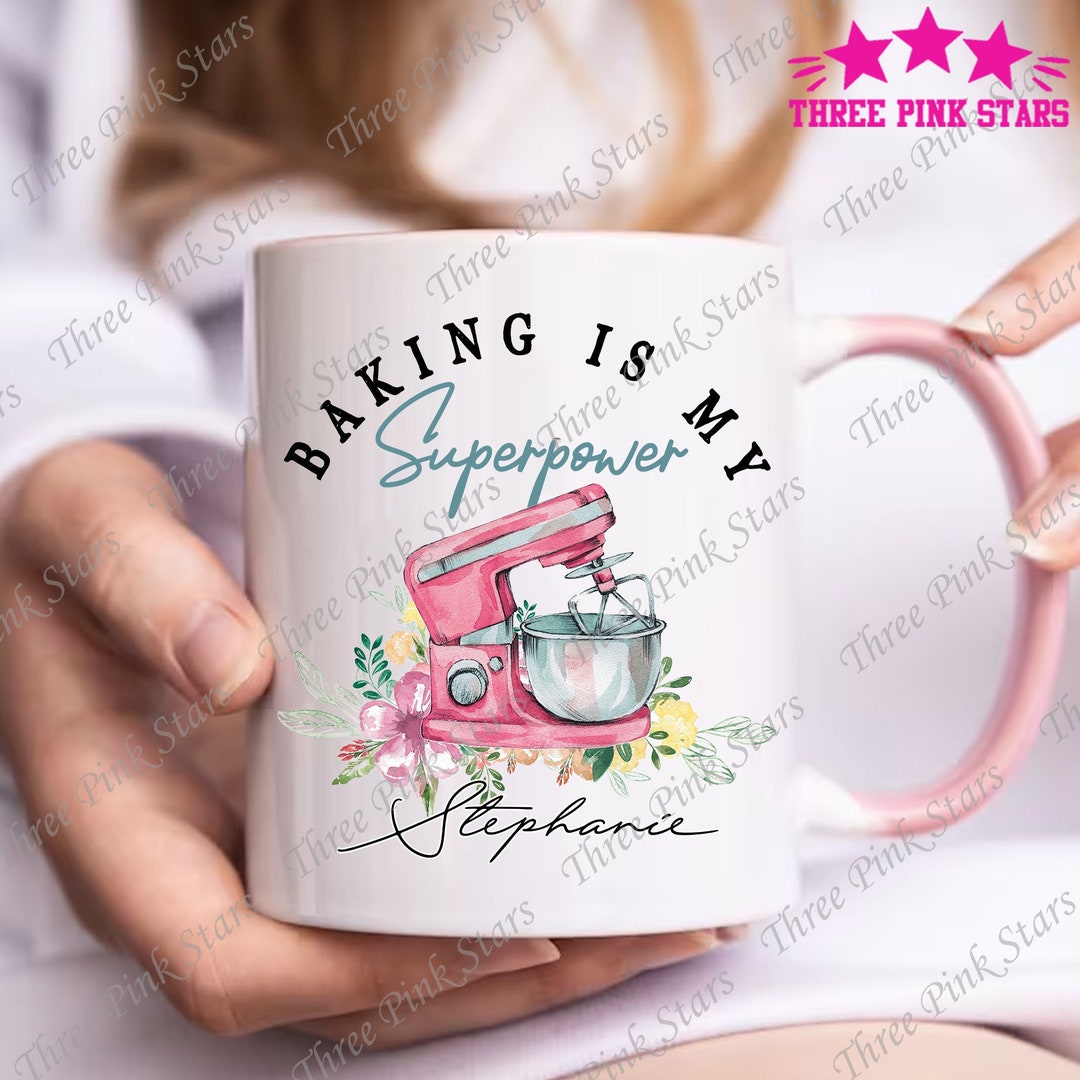 Personalized Baking Mug, Baking Coffee Mug, Baking Gifts, Baking Lover ...