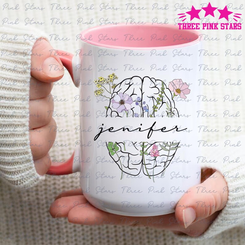Personalized Neuroscience Mug, Neuro ICU Nurse Coffee Mug, Custom Brain ...