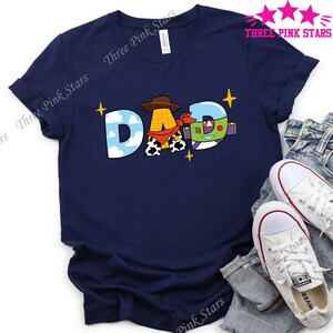 Toy Story Dad Toy Story Mom, Dad Mom Toy Story Birthday Tee, Family Toy Story Matching Birthday ...