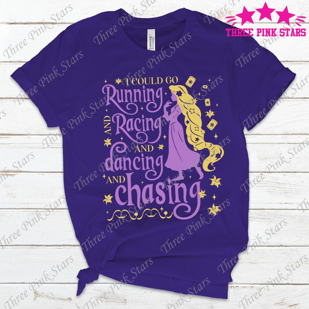 Tangled Run Shirt, Rapunzel Running T-shirt E4966 - Etsy
