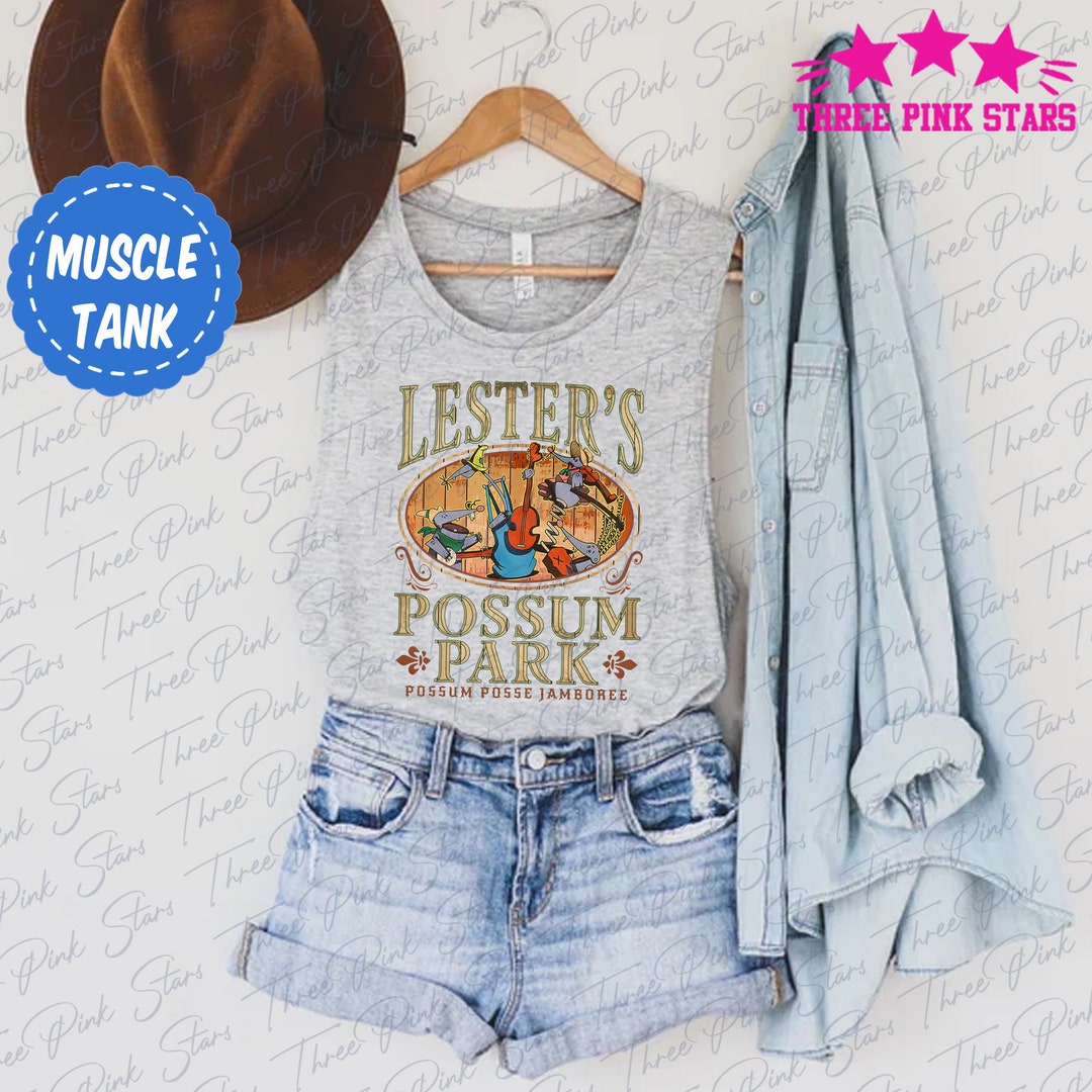 Retro A Goofy Movie Lester's Possum Park Muscle Tank Top E5324 - Etsy