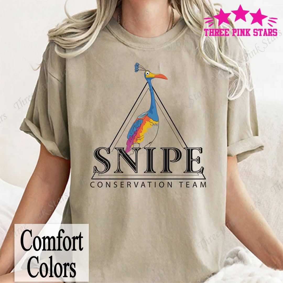 Snipe Conservation Team Comfort Colors Shirt, Cute Kevin Bird Paradise ...