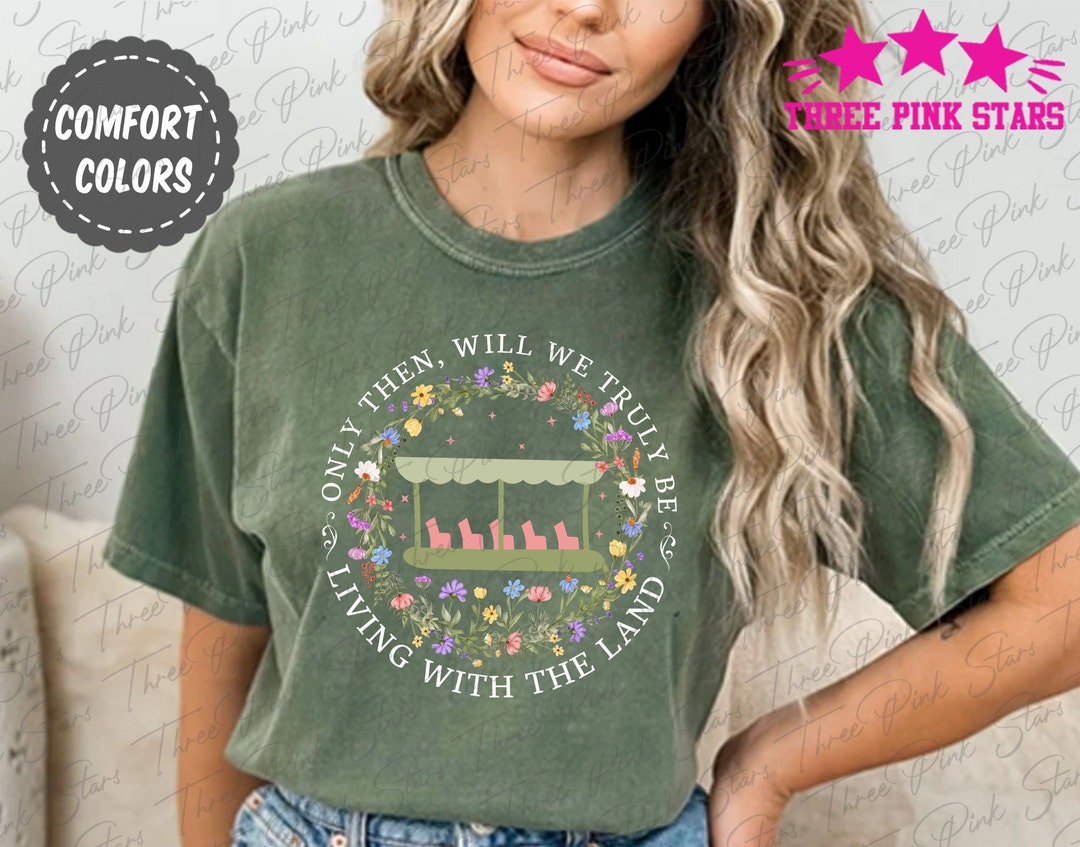 Living With the Land Comfort Colors Shirt E5153 - Etsy