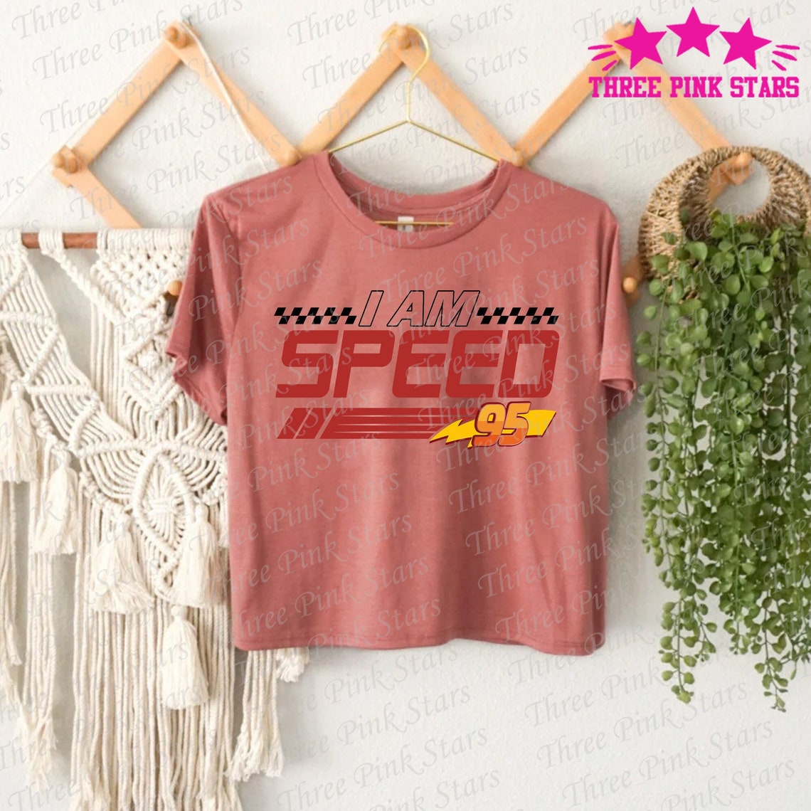 Lightning Mcqueen Cars Race Crop Top, Cars Running Crop Tee, Springtime ...