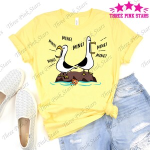 Nemo Seagull MINE MINE MINE Shirt, Finding Nemo Shirt E4977 - Etsy