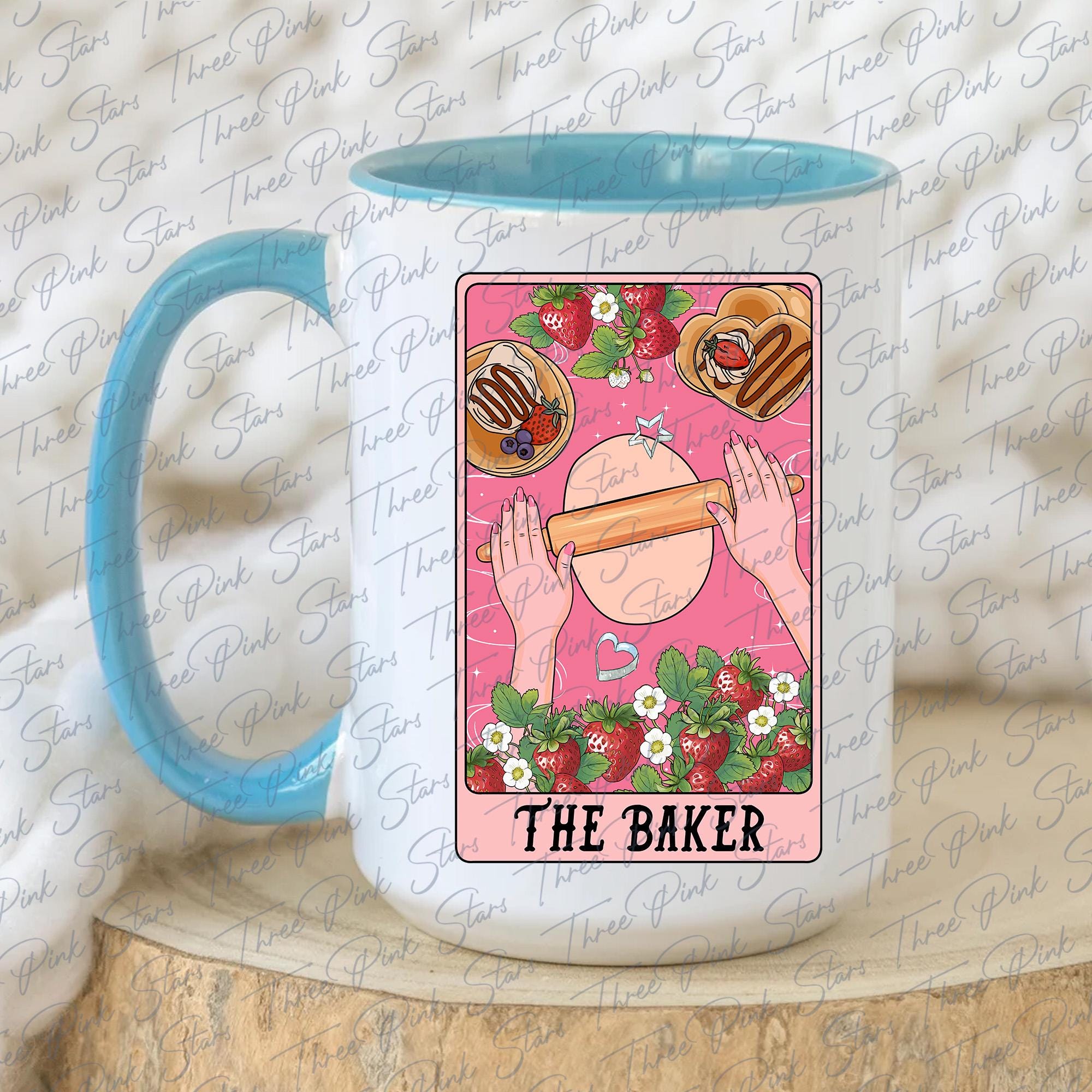 The Baker Tarot Card Mug, Chef Cooking Gift, Gift for Baking Lover ...