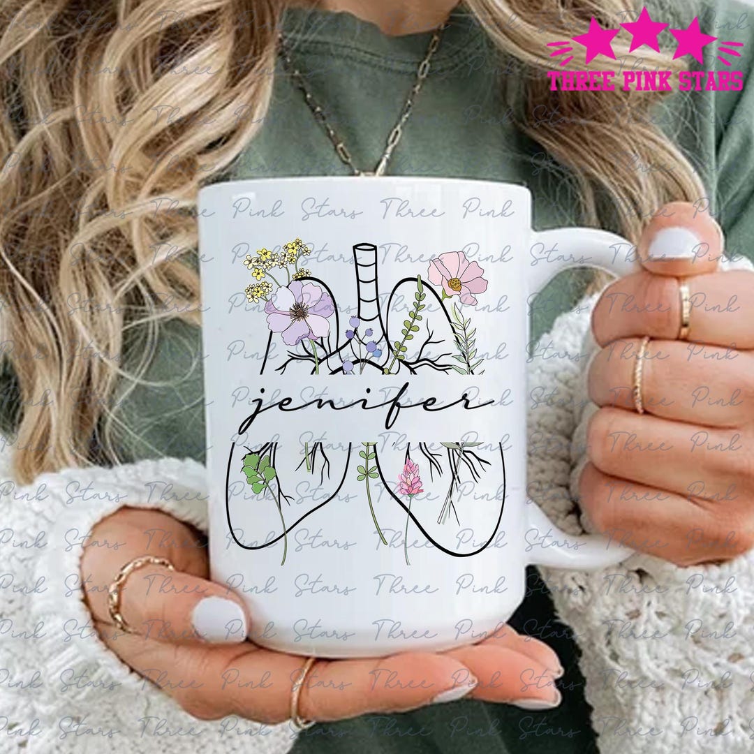 Personalized Respiratory Therapist Mug, Pulmonology Lung Doctor Gift ...