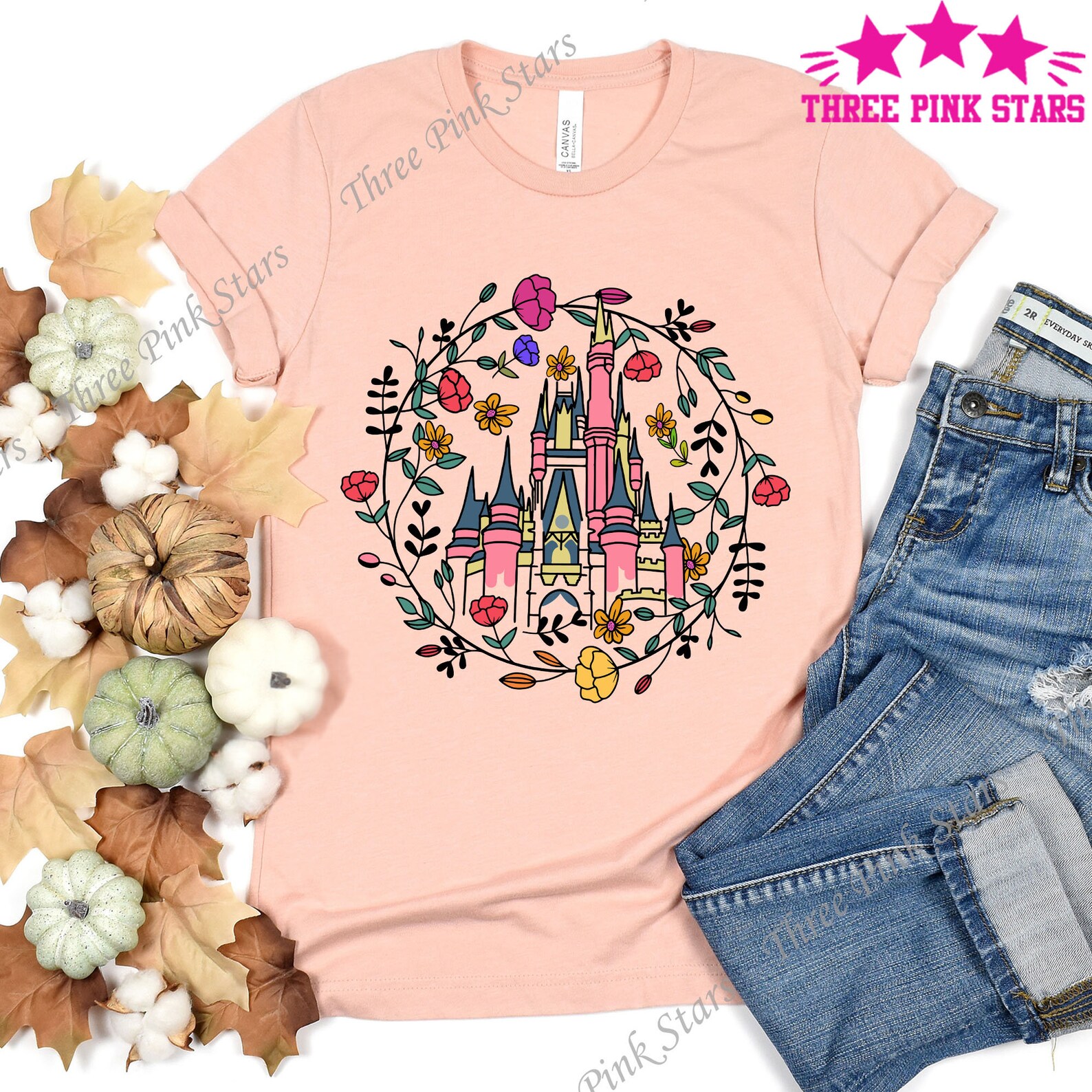 Magic Kingdom Castle Shirt, Princess Castle T-shirt, Magic Kingdom ...