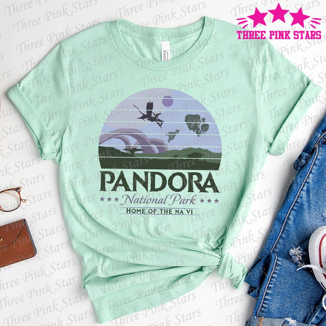 Pandora Avatar Shirt, Avatar Shirt, Pandora National Park Shirt, Animal ...
