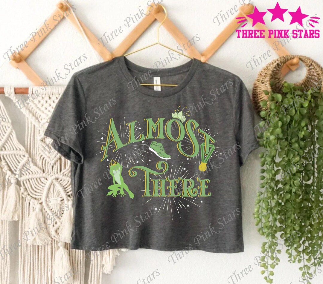 Tiana Princess Running Crop Top, Princess and the Frog Crop Tee E4998 ...