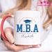 Personalized MBA Mug, M.B.A Graduation Gift, M.B.A Coffee Cup E4848 - Etsy