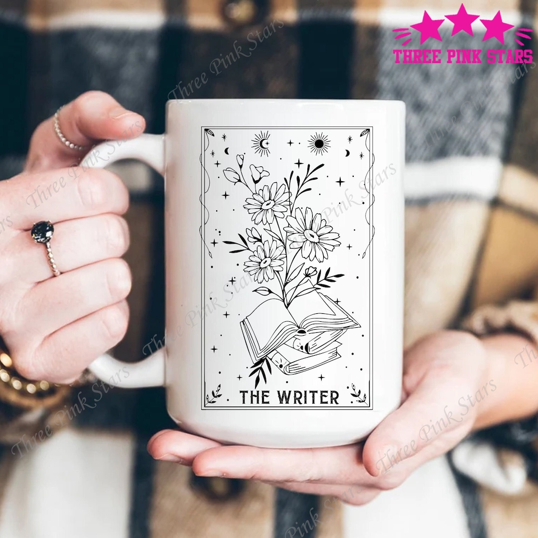 Writer Mug the Writer Tarot, Gift for Author, Journalist Gift Mug ...