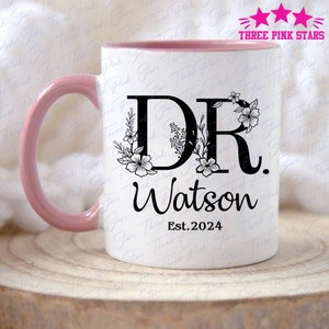 Personalized Doctor Mug, Doctor Gifts, Custom Phd Mug, Doctor ...