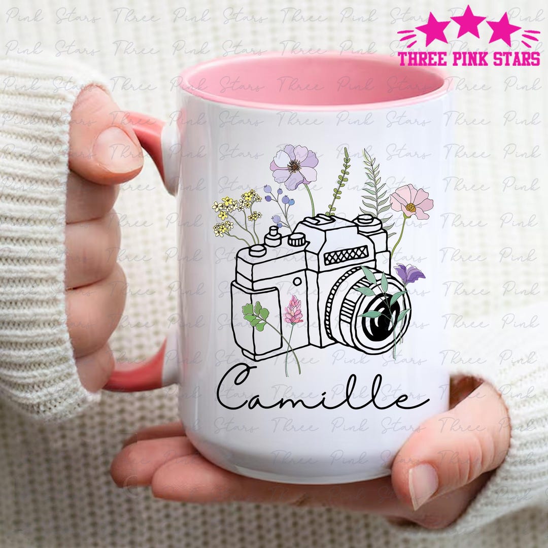 Personalized Photographer Mug, Camera Lover Gift E8520 - Etsy