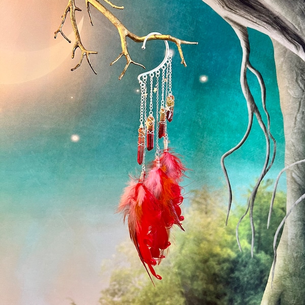 Feather Ear Cuff - Etsy