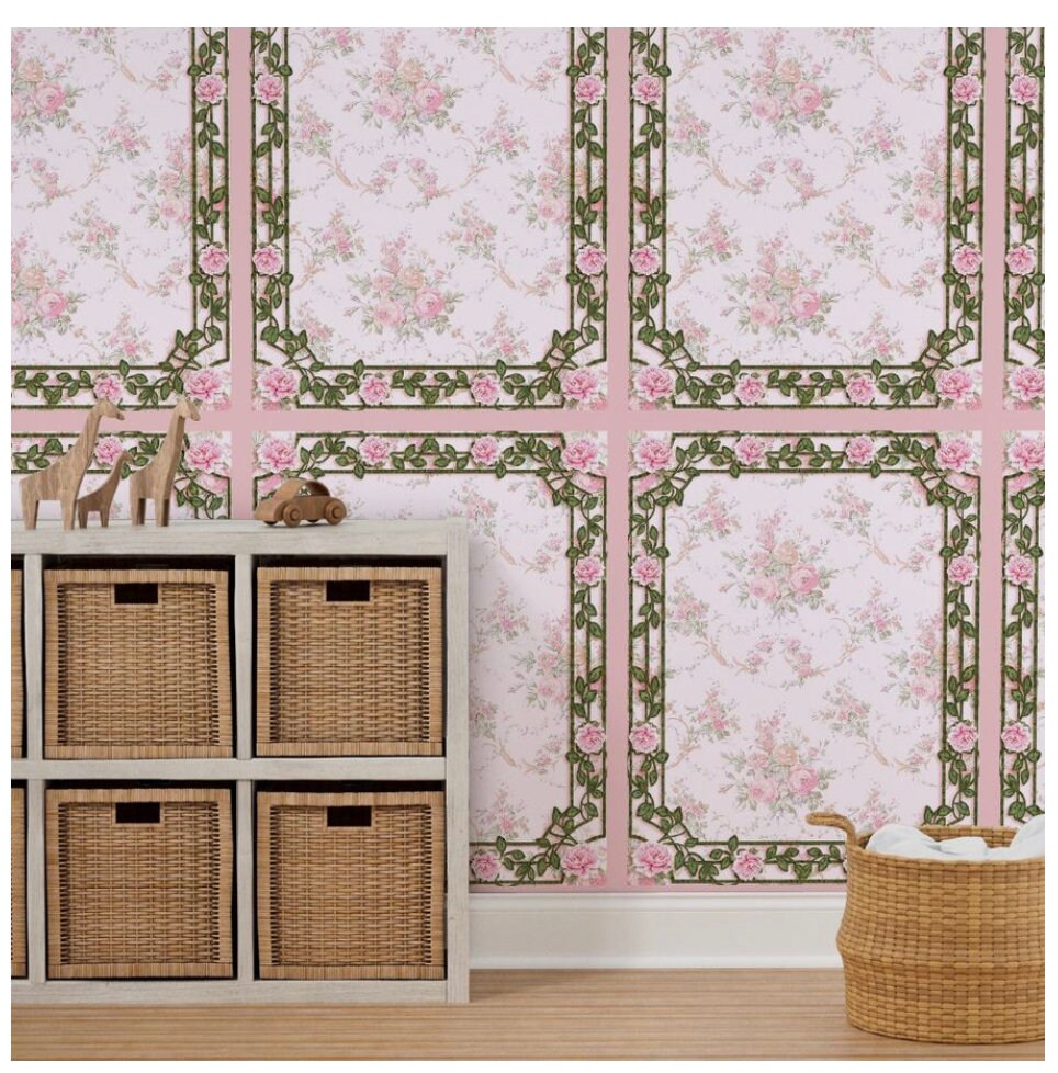 1:6 Miniature Ceiling Panel Wallpaper. Peel and Stick. 12” X 15.34 ...