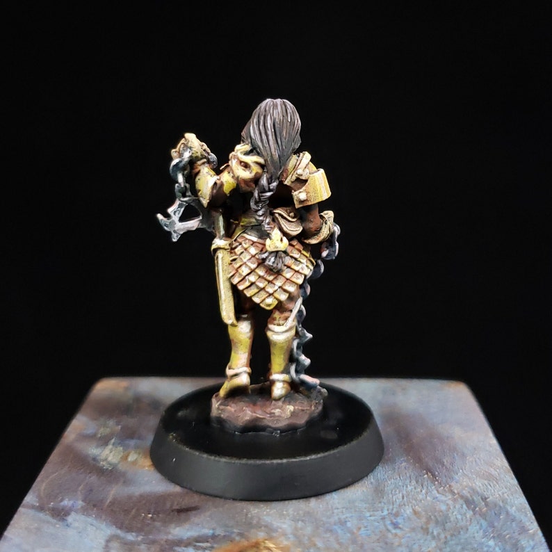 Female Fighter Reaper Miniatures Hand Painted, Metal 28mm D&D, Rpgs ...