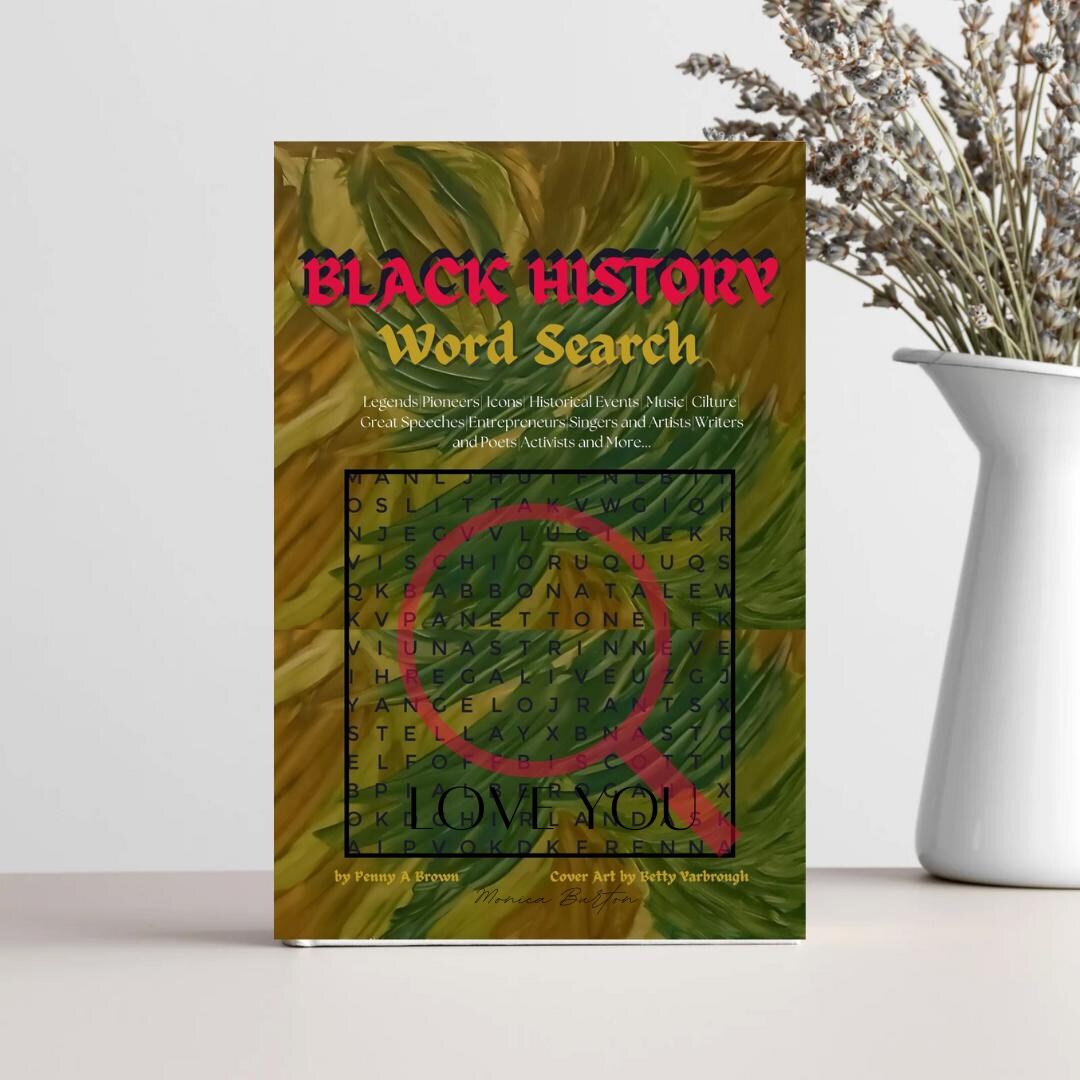 Printable Black History Word Search, 82 Puzzles, Download, Past and ...