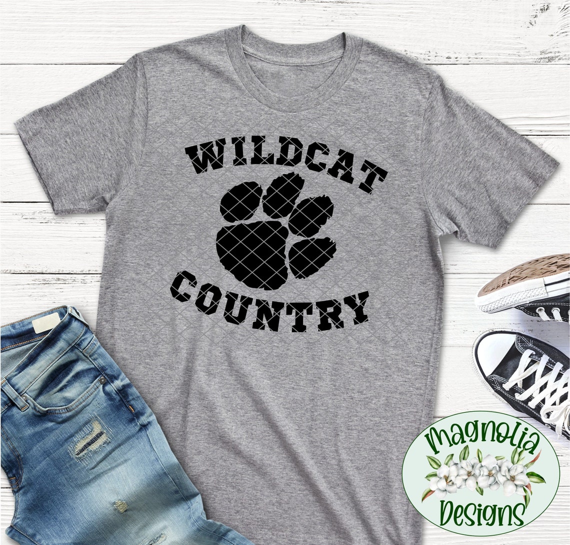 Wildcat Country SVG PNG Wildcat Football Svg Wildcat - Etsy
