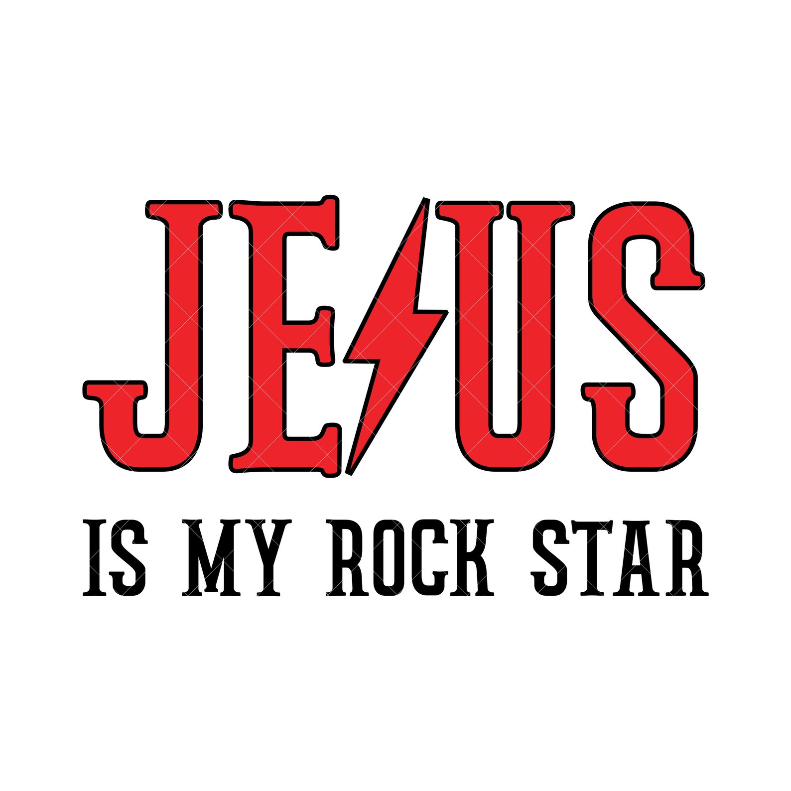 Jesus is My Rockstar SVG PNG Christian SVG Religious Svg | Etsy