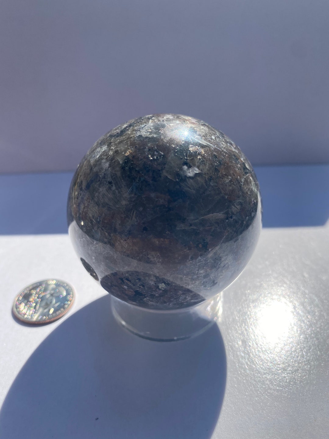 Yooperlite Sphere FREE Sphere Holder With Purchase - Etsy