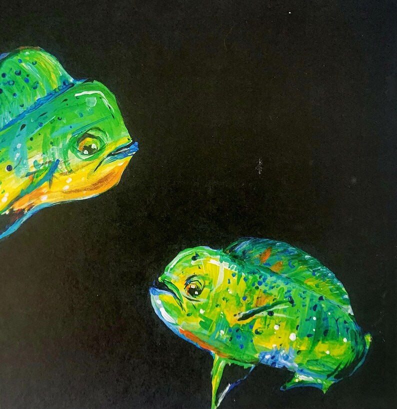 Mahi Mahi Print - Etsy