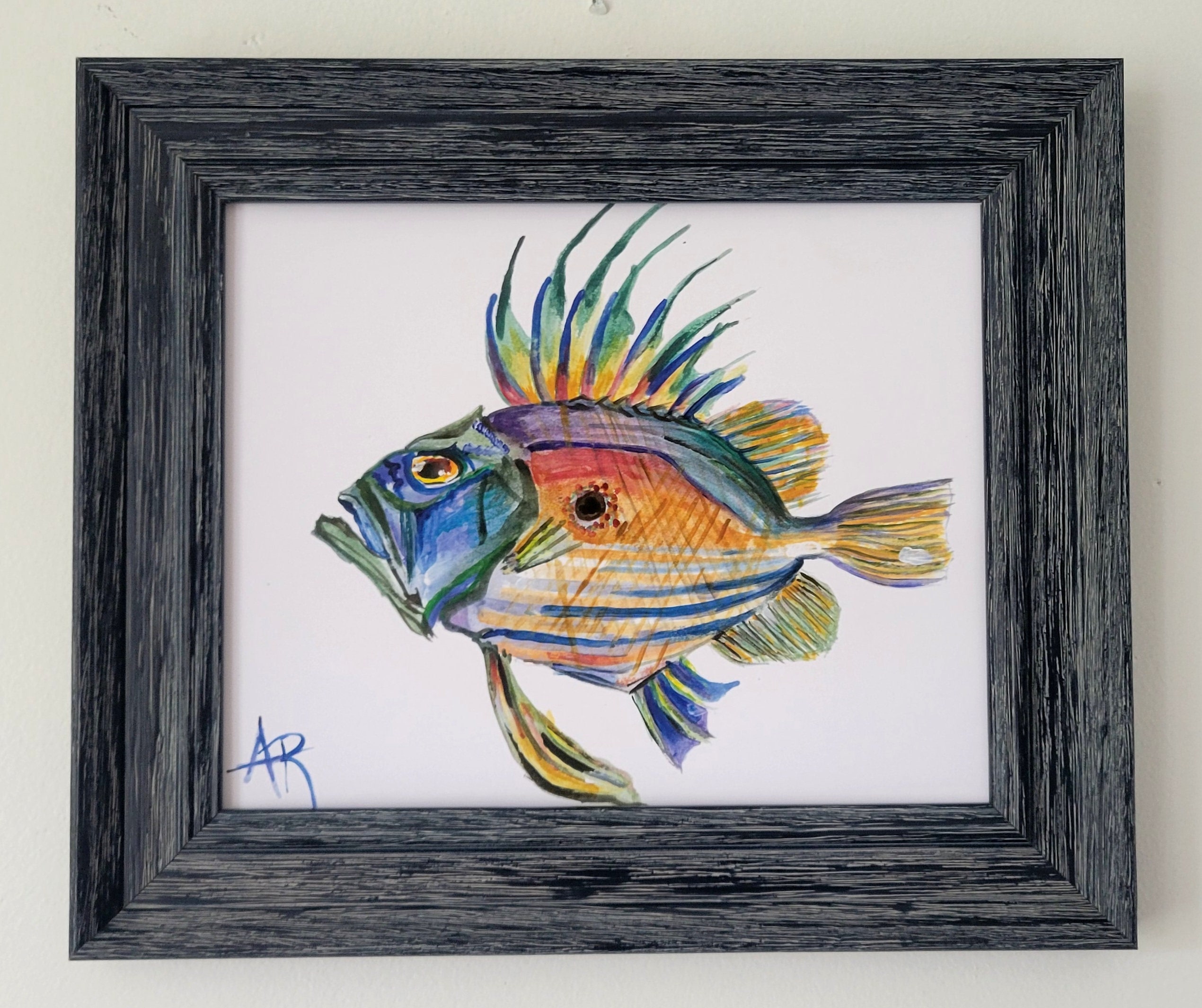 John Dory Acrylic Painting (print) - Etsy