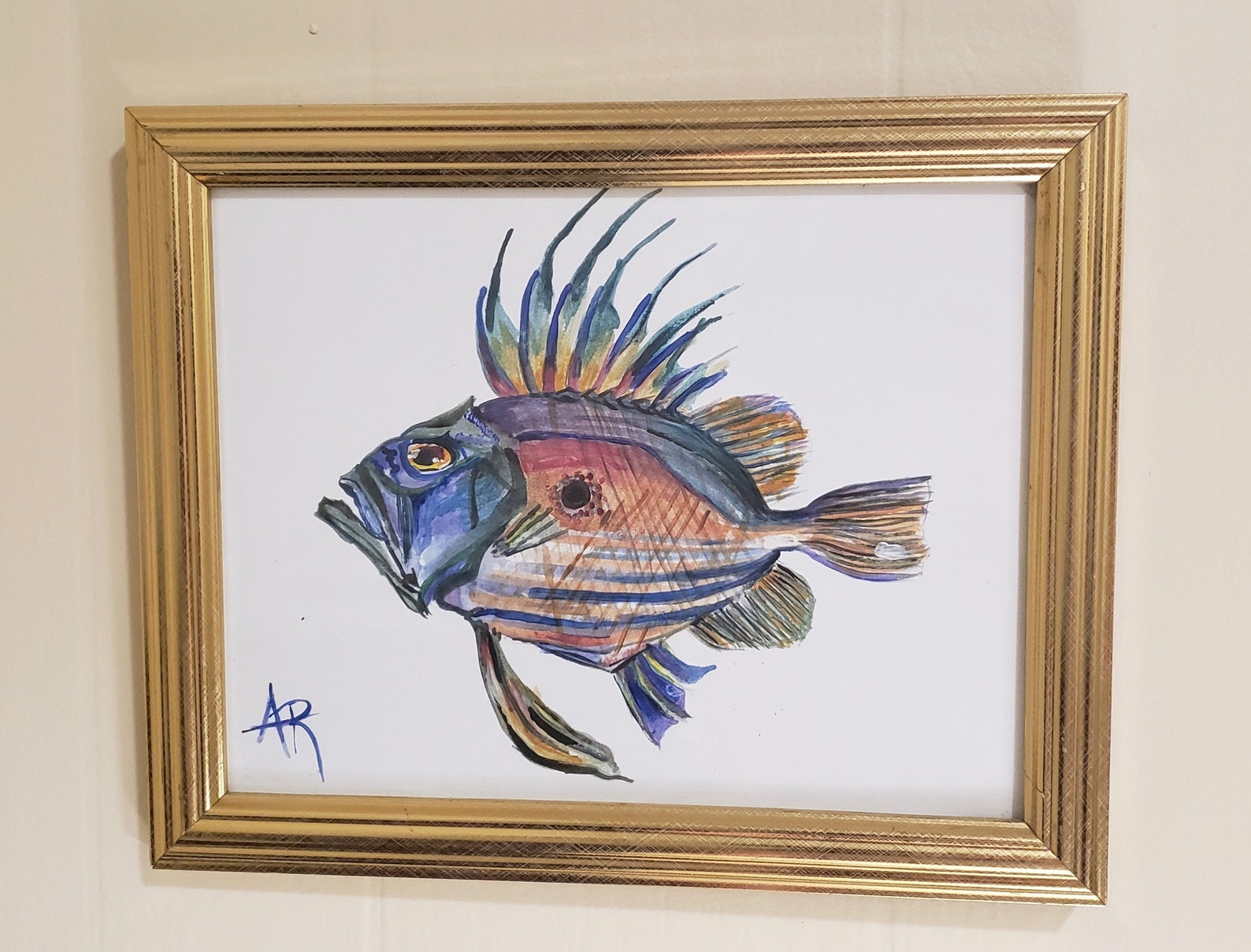 John Dory Acrylic Painting (print) - Etsy