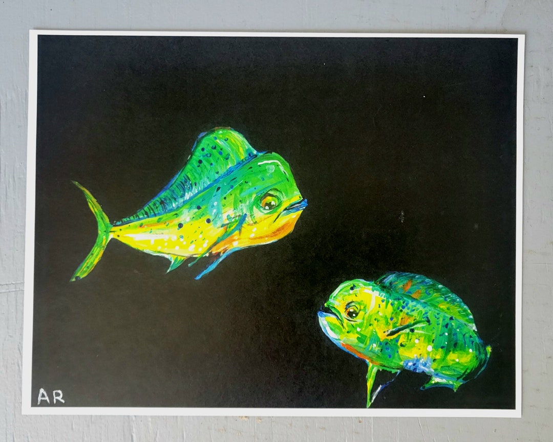Mahi Mahi Print - Etsy