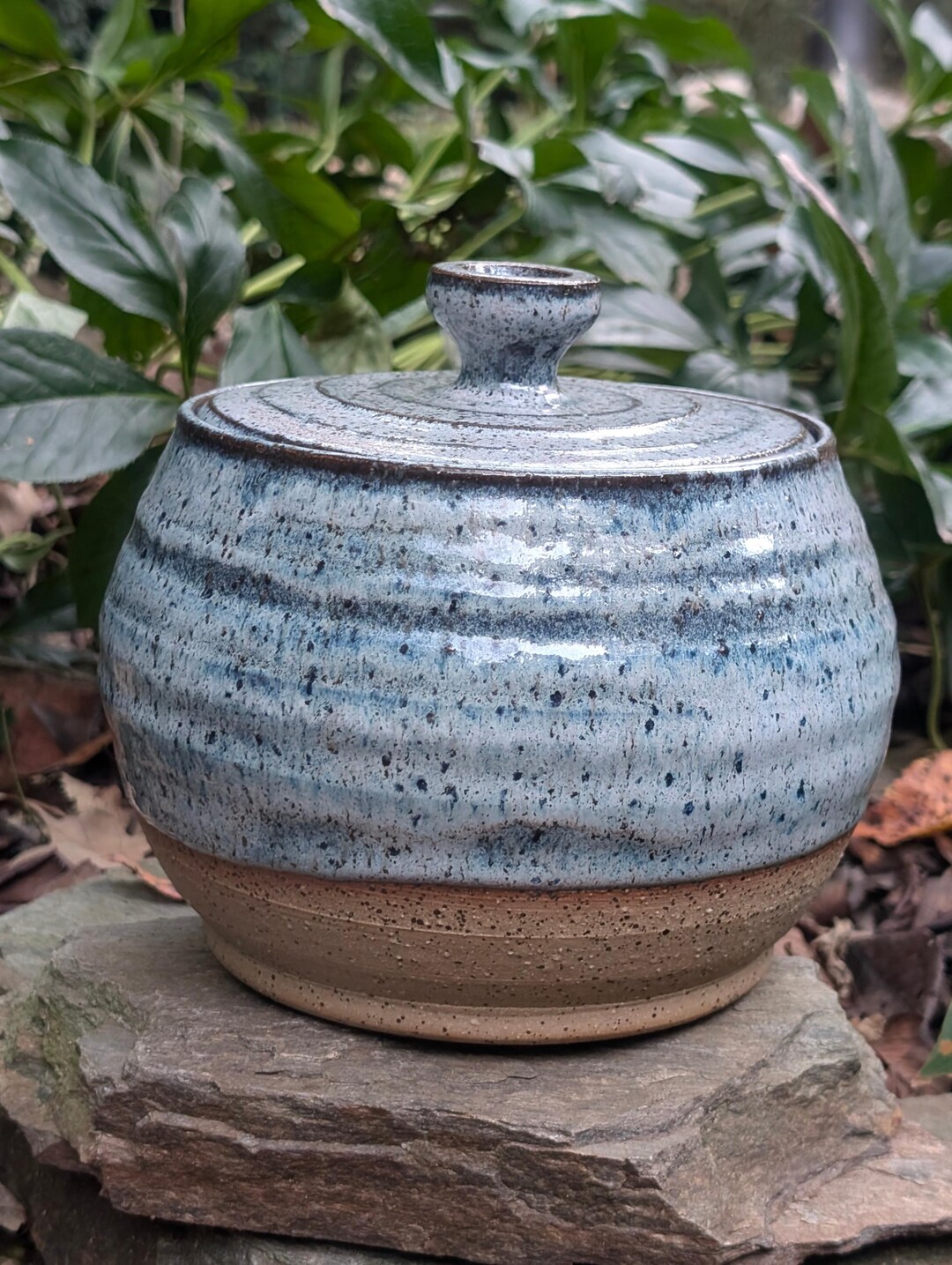Cerulean Cascade Jar - Etsy