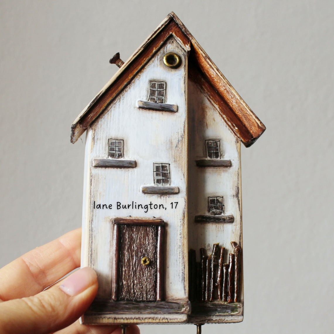 Wooden House, Key Rack, Houses for Keys Key, Key Holder for Wall - Etsy