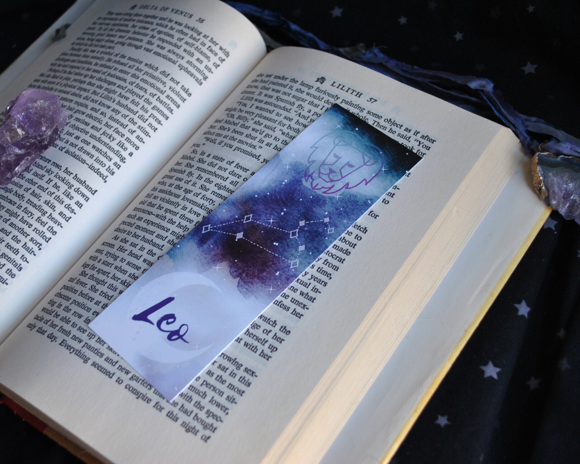 Leo Zodiac Bookmarks, Instant Download, Printable, Astrology Horoscope ...