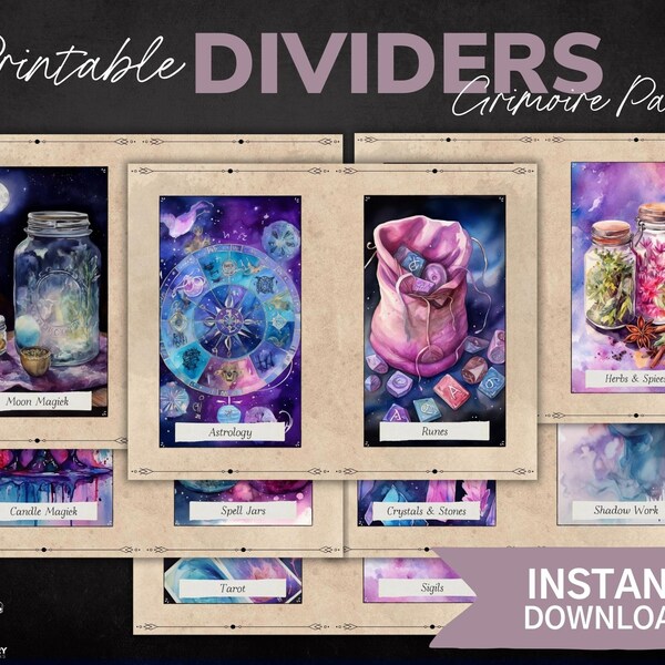 Book of Shadows Pages - Etsy