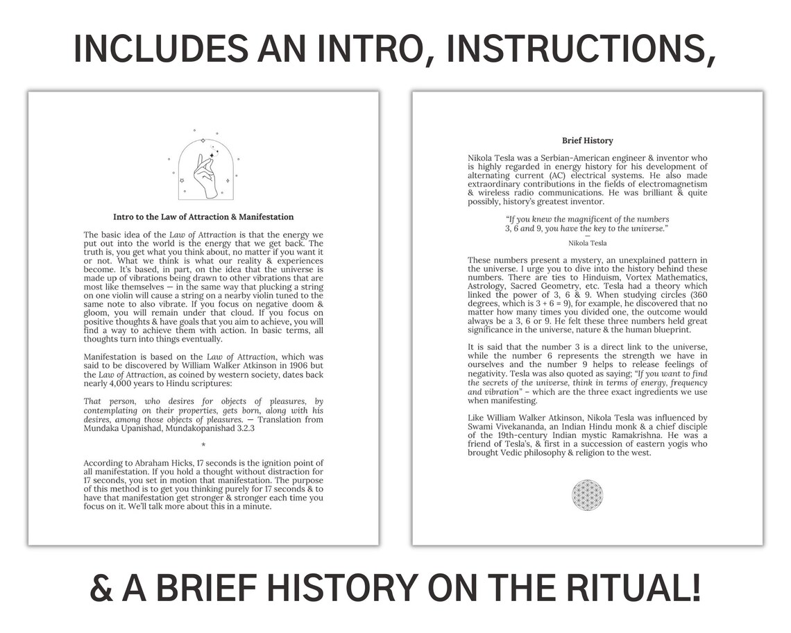 Project 369 Digital Printable Manifestation Journal Law of - Etsy