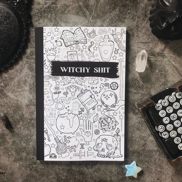 Witch Notebook - Etsy