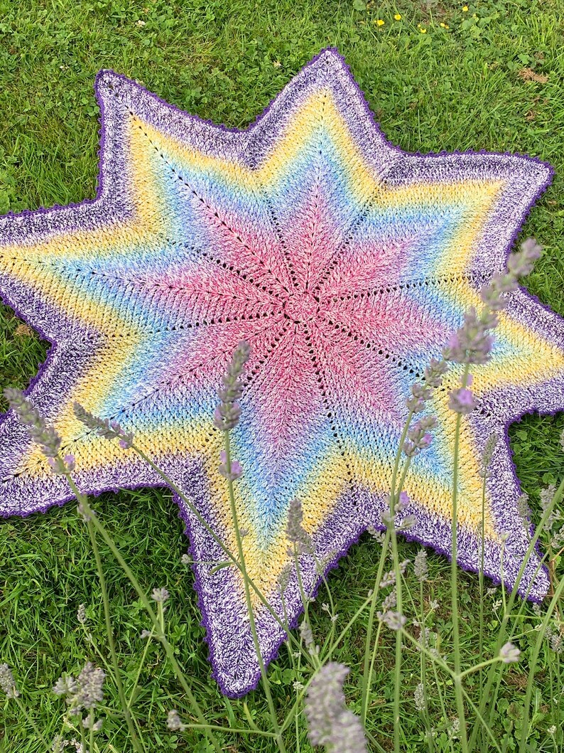 Celestial Mountain Blanket Crochet Pattern - Etsy