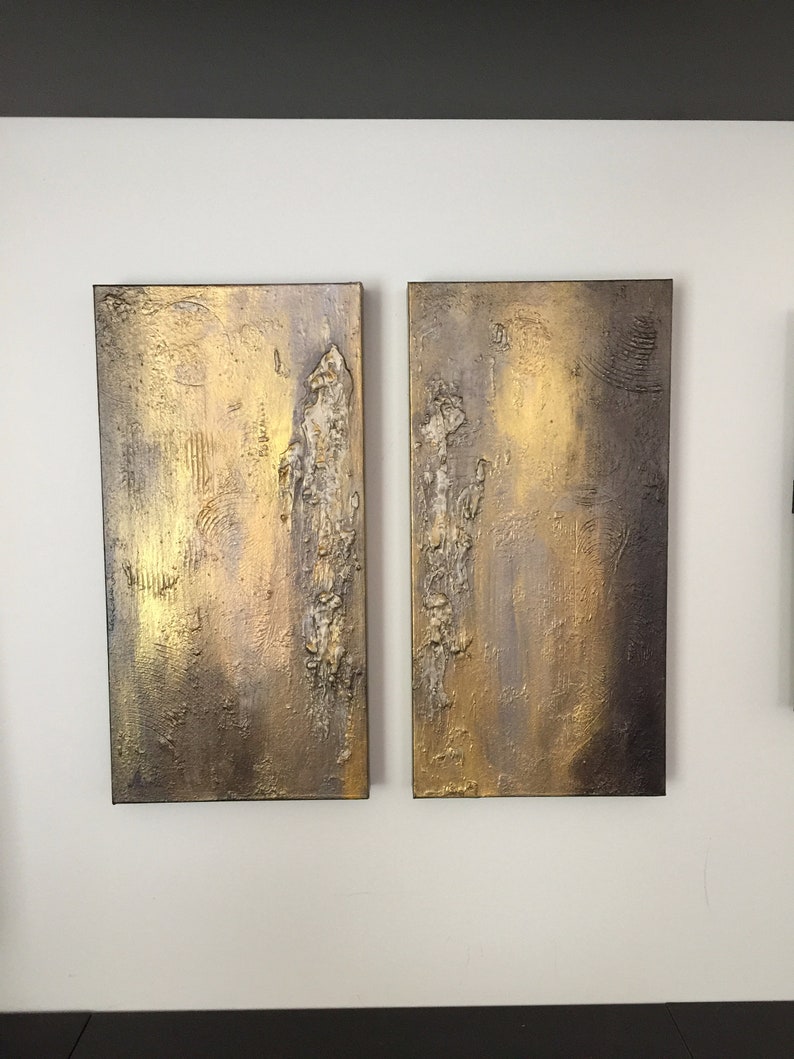 Original Abstract Painting. Diptych. Original Contemporary - Etsy