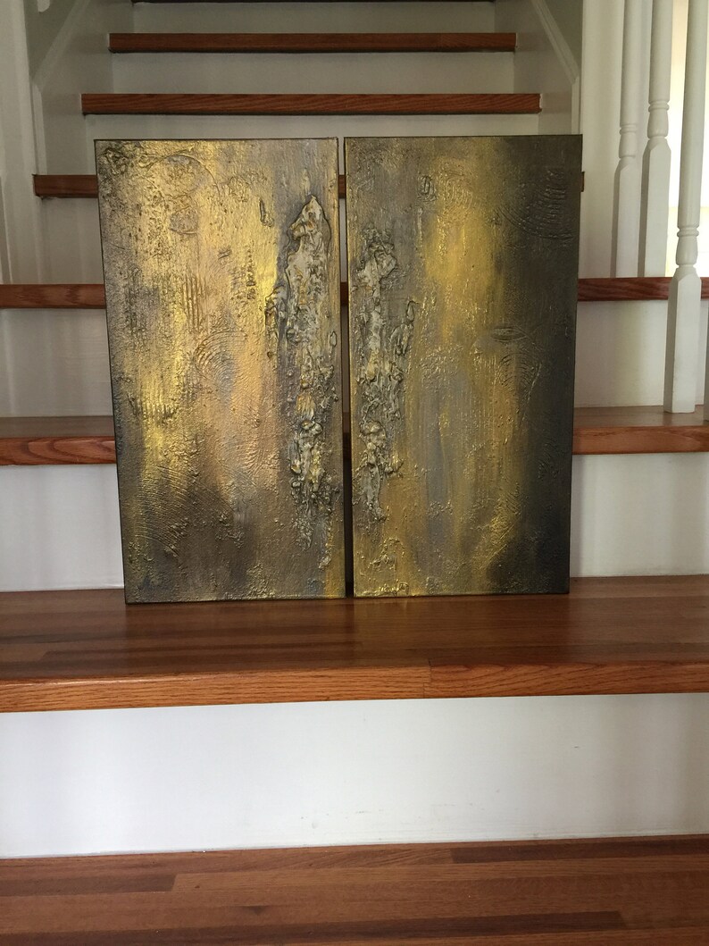 Original Abstract Painting. Diptych. Original Contemporary | Etsy