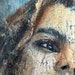 Abstract Woman Portrait, in Deep Thoughts, Original Painting on Canvas ...