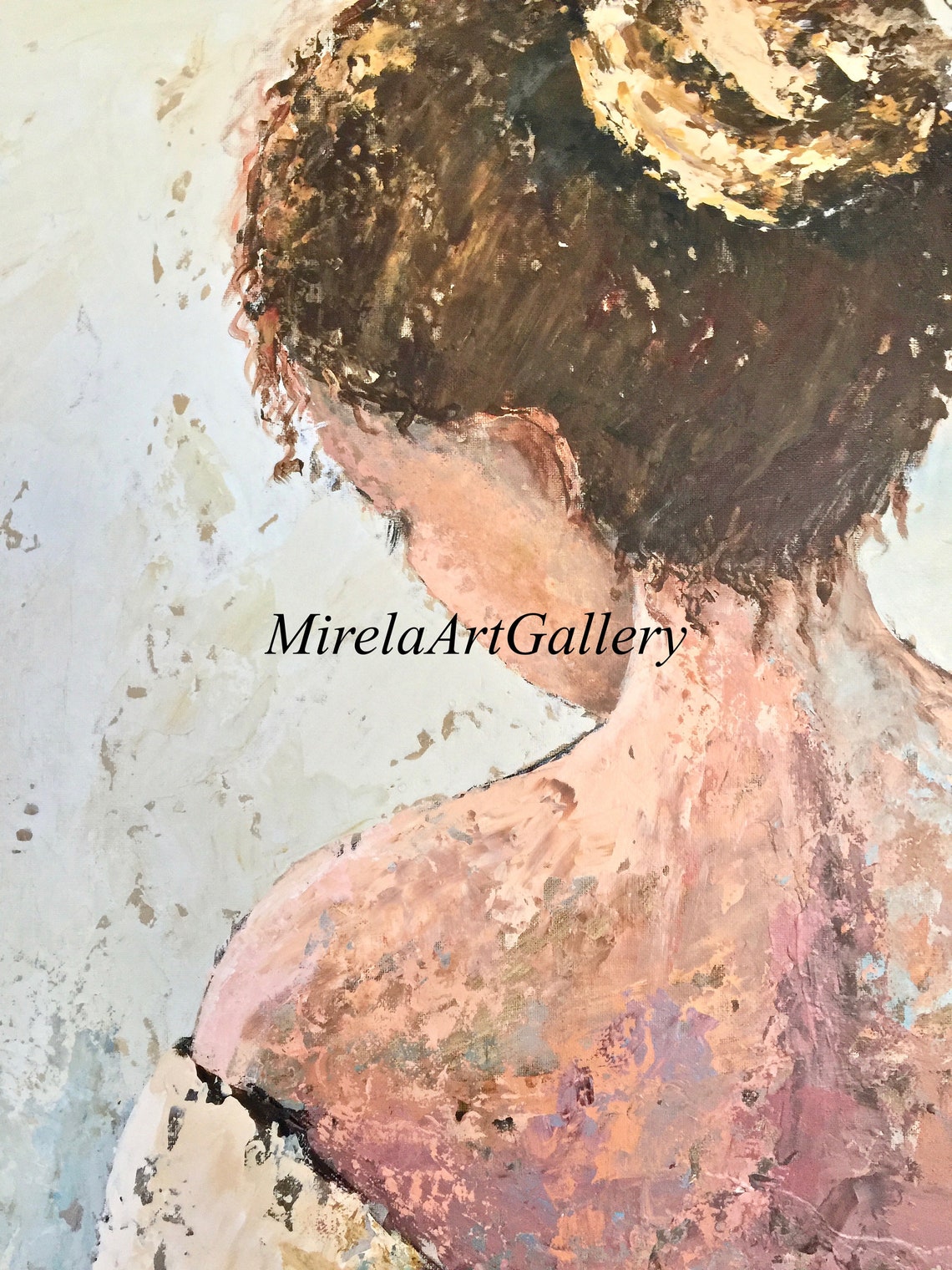 Large Original Abstract Hand-paint Canvas Fine Art Textured | Etsy