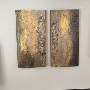 Original Abstract Painting. Diptych. Original Contemporary Painting ...